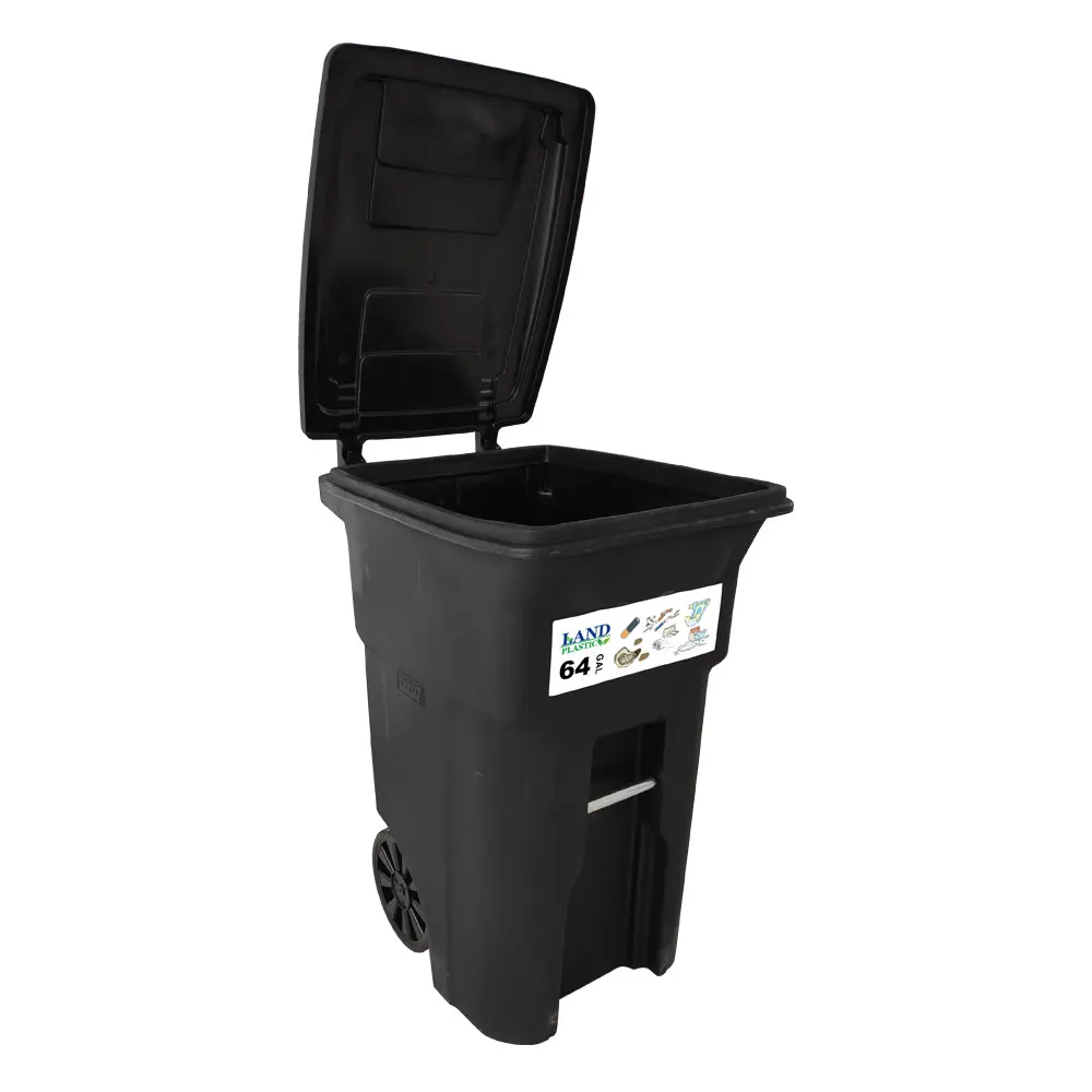 64 Gallon Mobile Plastic Container - Durable & Sustainable