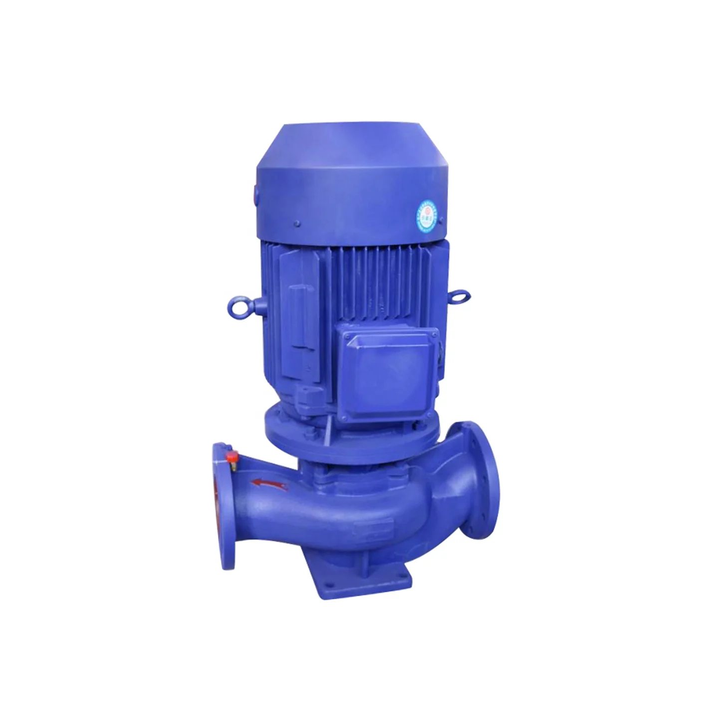 Vertical pipeline pump Single stage vertical centrifugal pump IRG ...
