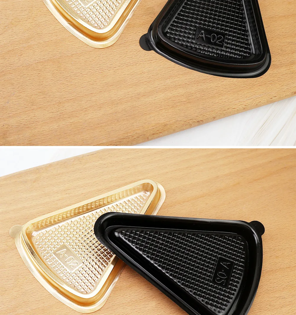 Food Packaging Sandwich Bakery Cake Slice Containers Clear Plastic ...