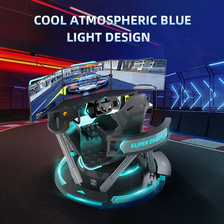 Race Simulator Cockpit - 360 Degree Arcade Game Racing