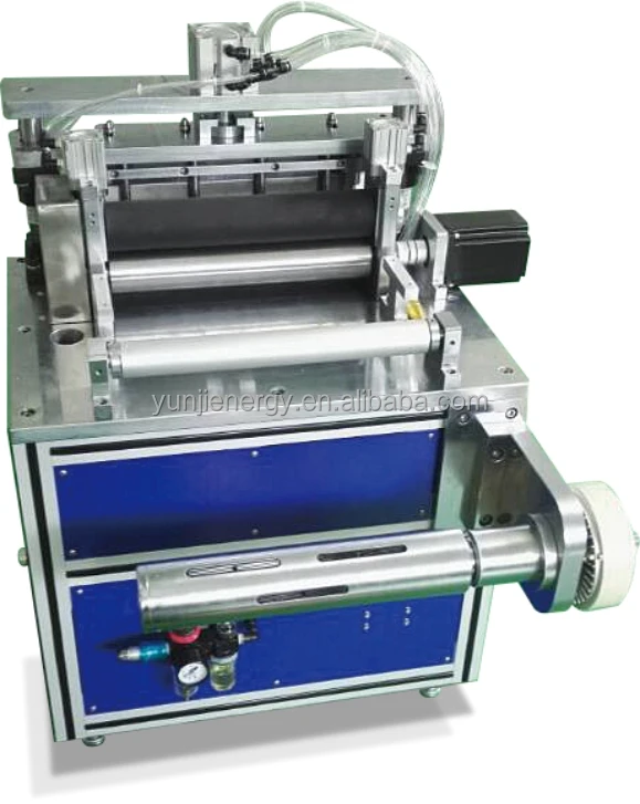 Automatic Battery Electrode Plate Cutter Cutting Machine For Li Ion ...
