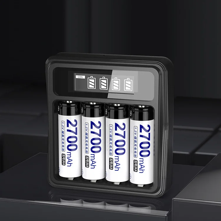 Smart AA/AAA Battery Charger - Fast & Reliable Charging