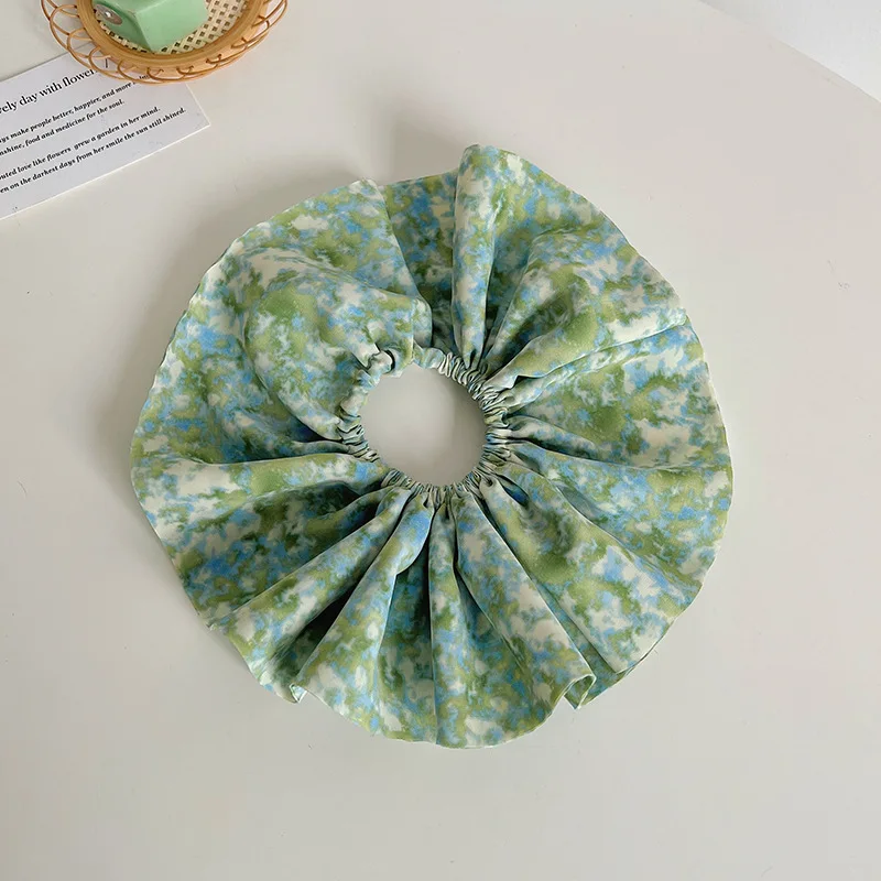 Cute Lace Wavy Lace Flocked Hair Circle Ball Head Tie Hair Large ...