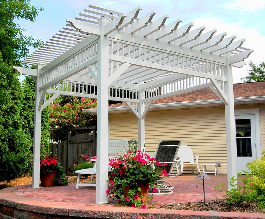 Retractable Pvc Pergola, Pvc for Pergola, Pvc Garden Pergola| Alibaba.com