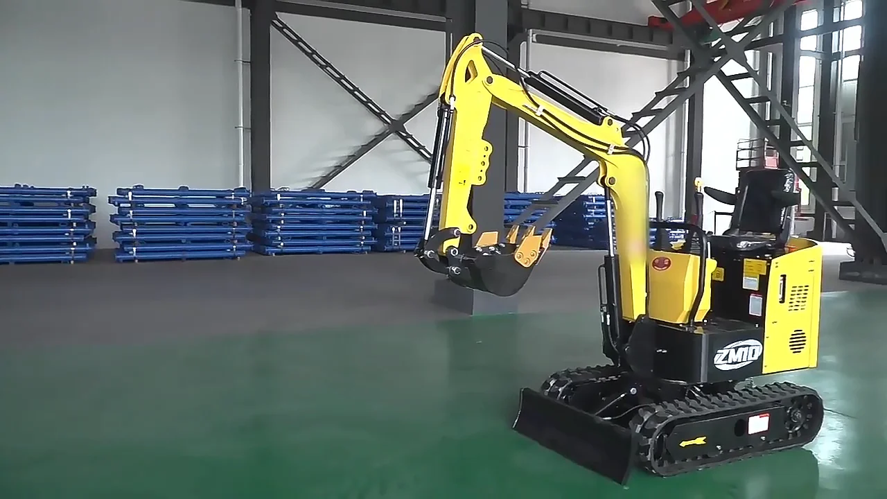 Hydraulic Compact Bagger Mini Excavator Crawler 1ton - 2.5ton Digger ...