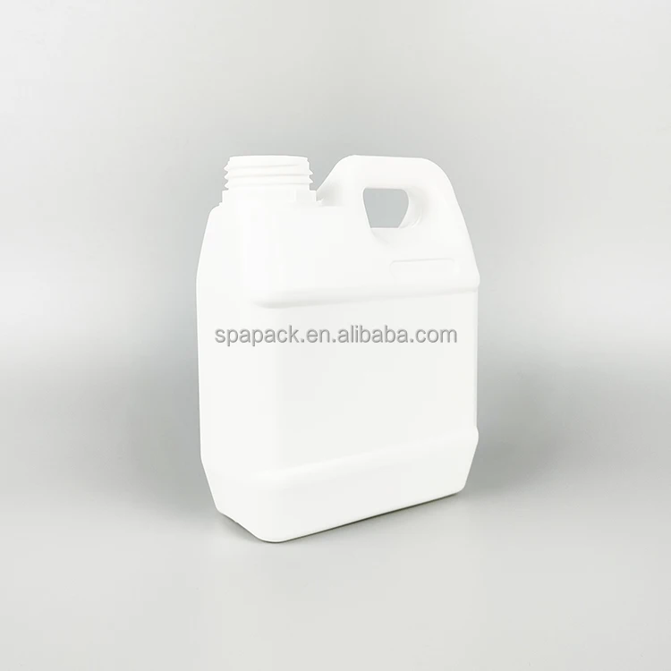 Rectangle 1L Portable Plastic Bottle Package - HDPE Jugs