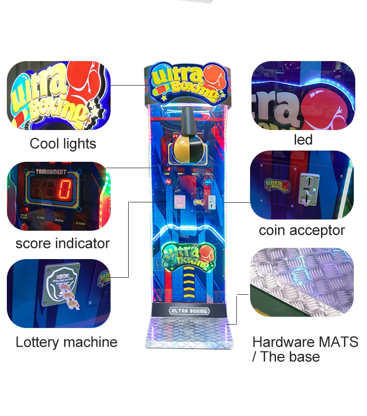 Customized Boxing Hitting Game Machine - EPARK EP-SP040