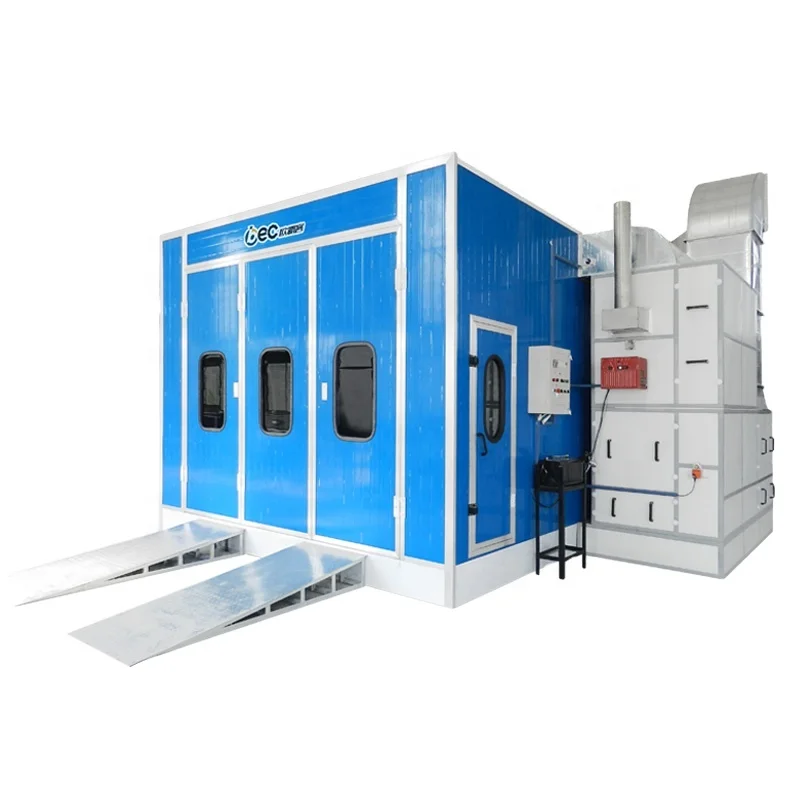 car paint cabin spray booth ventilation water curtain paint spray booth ...