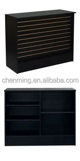 Sales Counter With Slatwall Front For Merchandising Gift And Small ...