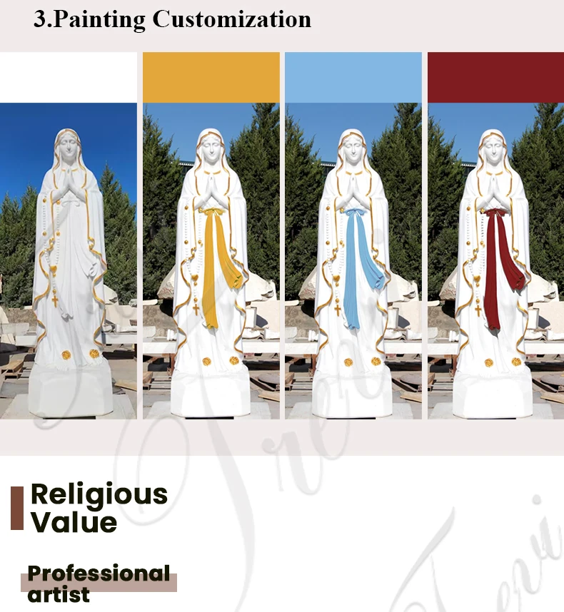 Holy Life Size Marble Stone Sculpture Religious Pieta Statues in Stock ...