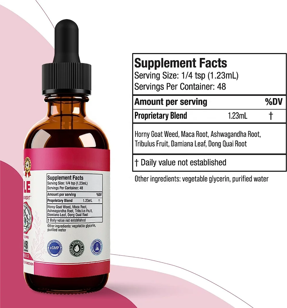 Private Label Advanced Libido Booster for Women Liquid Drop