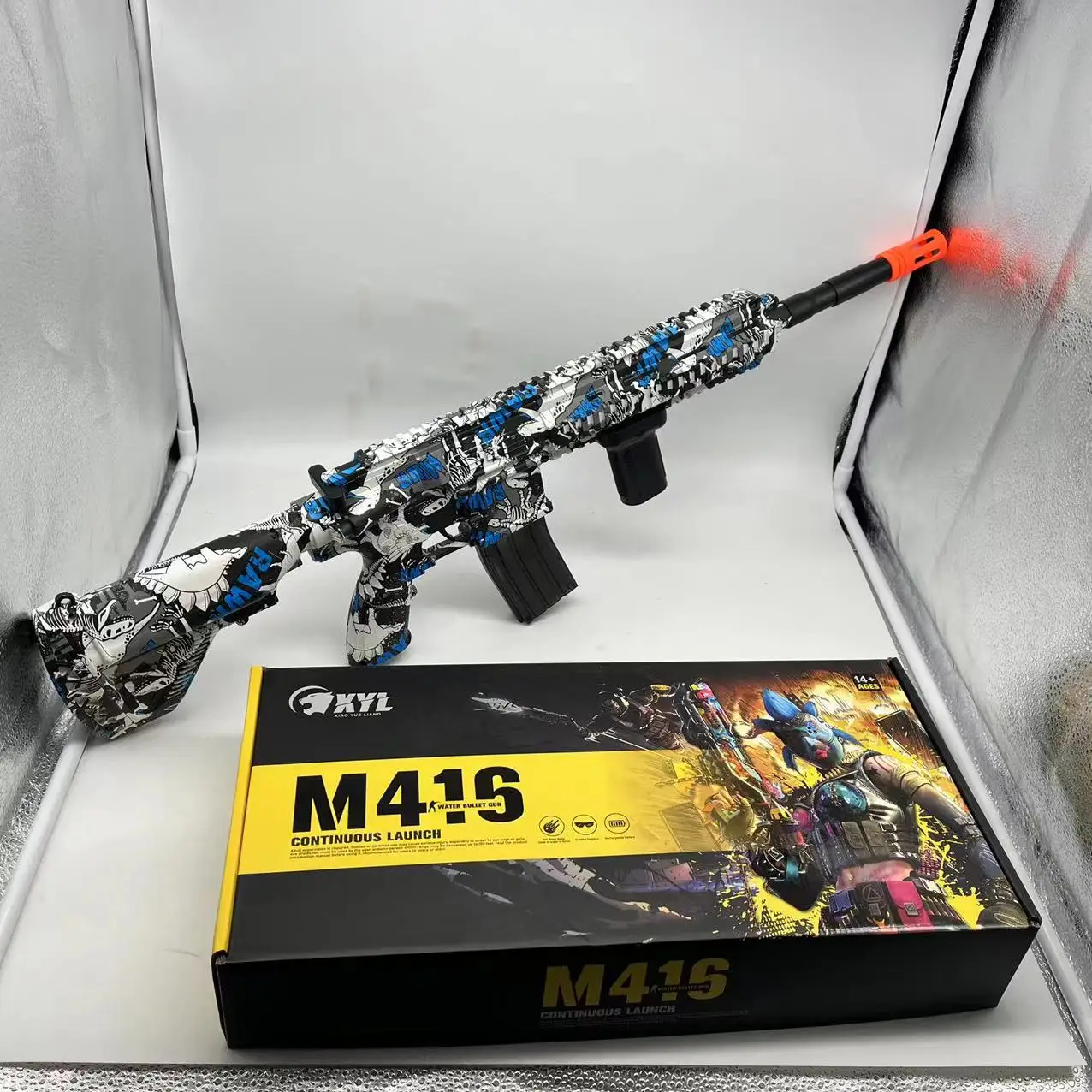 Large Pistola M416 Water Gel Ball Blaster Gun Outdoor Toy Gel Ammo ...