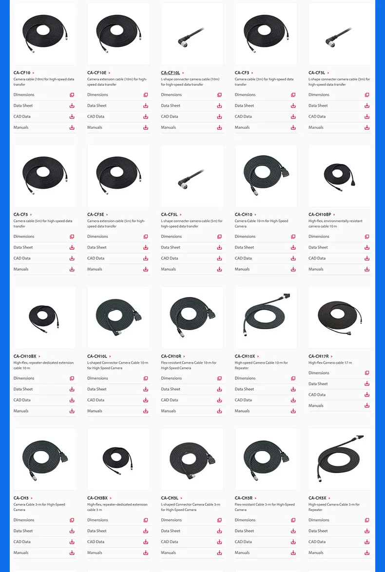 KEYENCE Industrial Camera CV-H500M - Intuitive Vision System