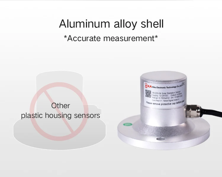 RIKA RK200-04 Solar Radiation Sensor - Cheap Price Pyranometer