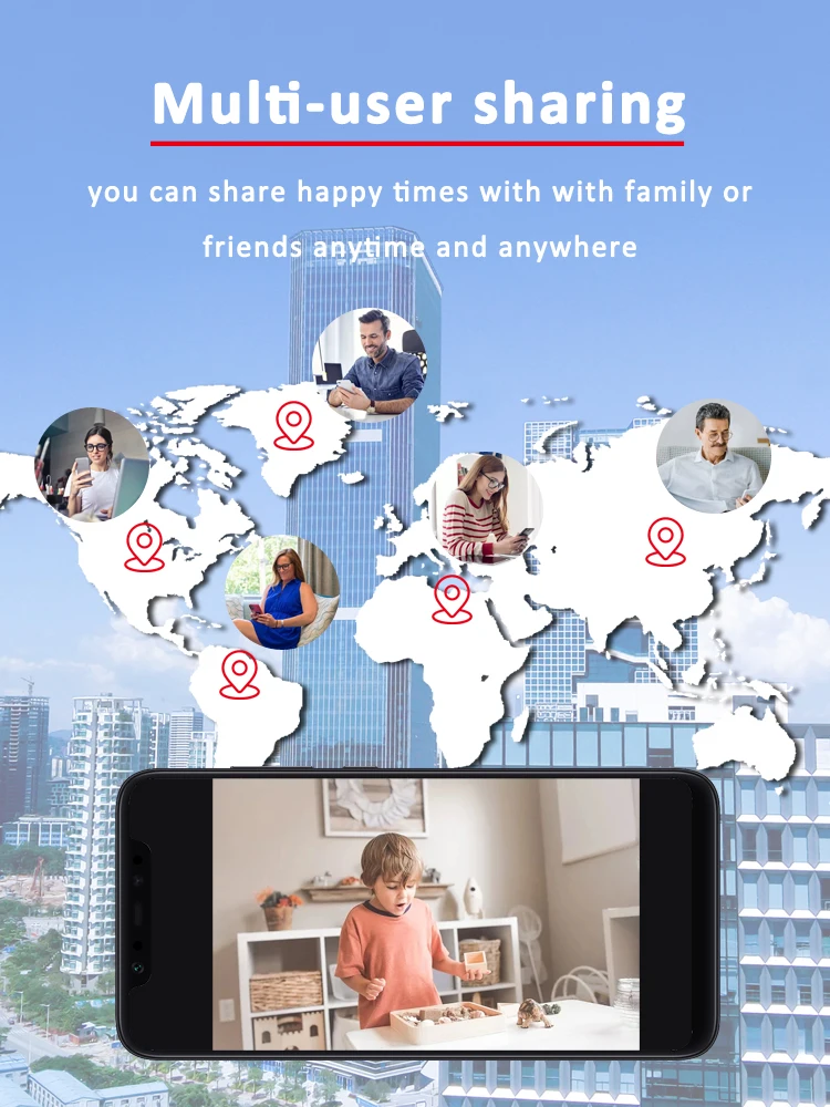 FOSVISION HD WIFI IP Camera - Smart Surveillance Solution