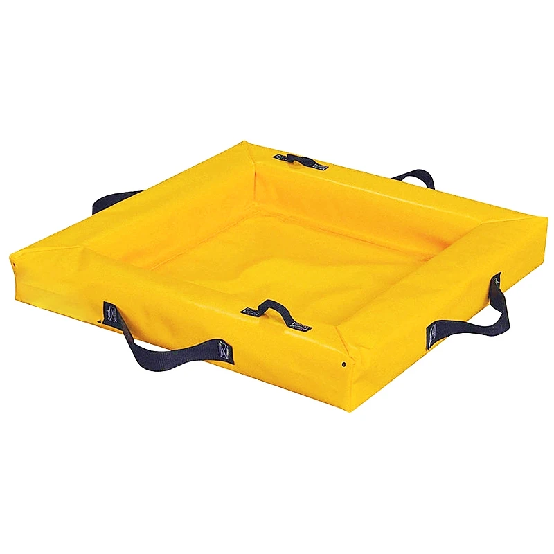 Osb-01 Heavy-duty Pvc Oil Spill Containment Berm, Yellow, Oem