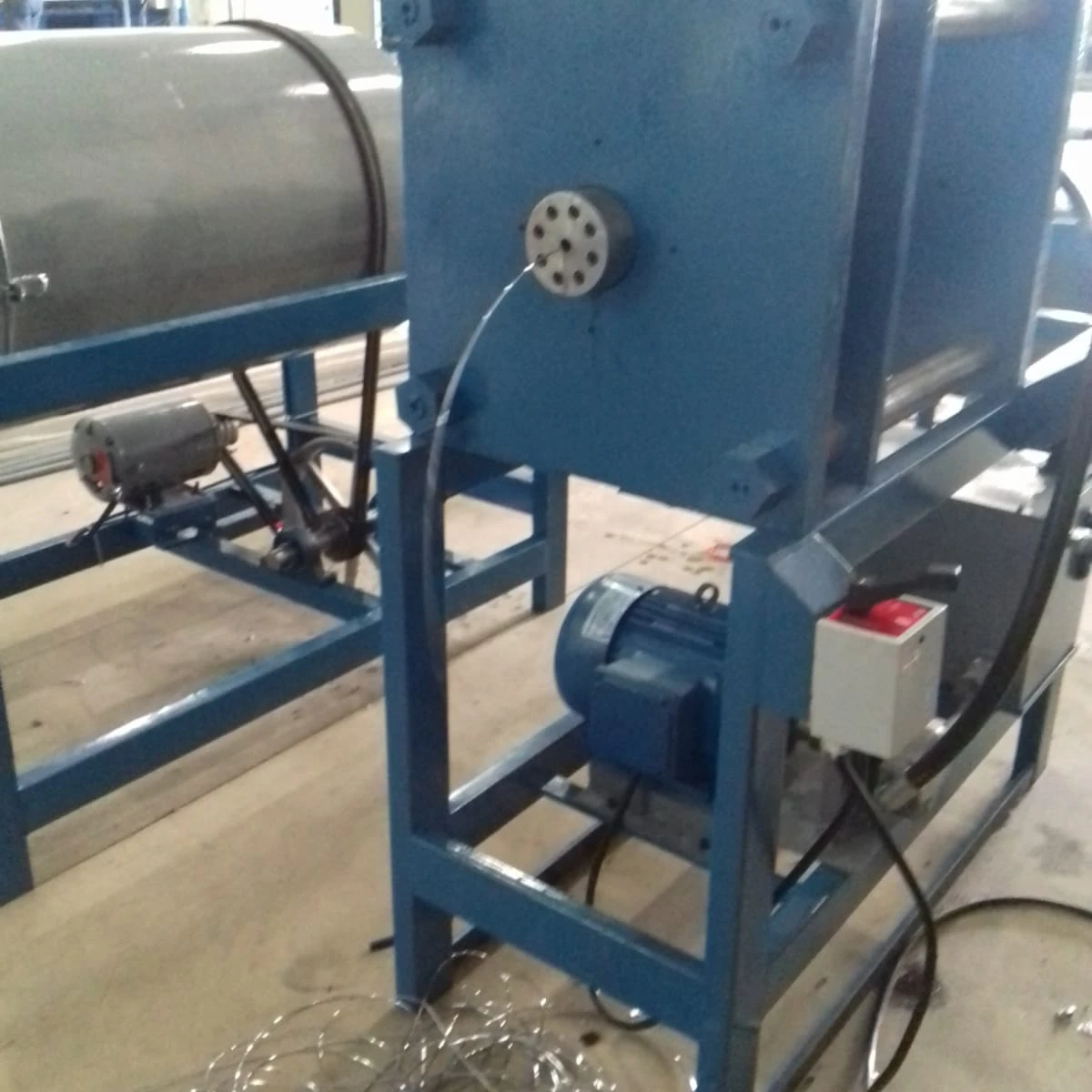 Automatic Hydraulic Lead Wire Extruder with Engine