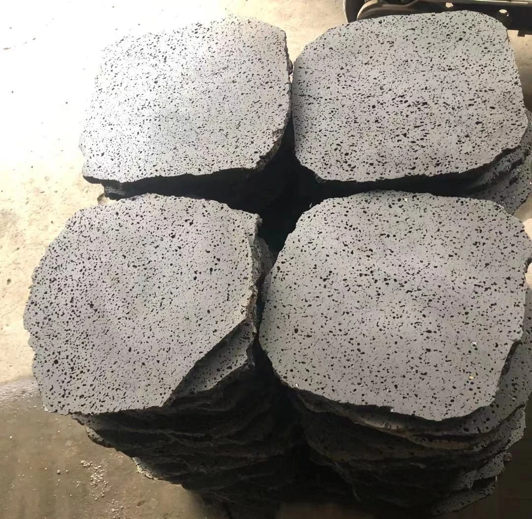 Wholesale Black Basalt Lava Stepping Stone Volcanic Flagstone Pavers ...