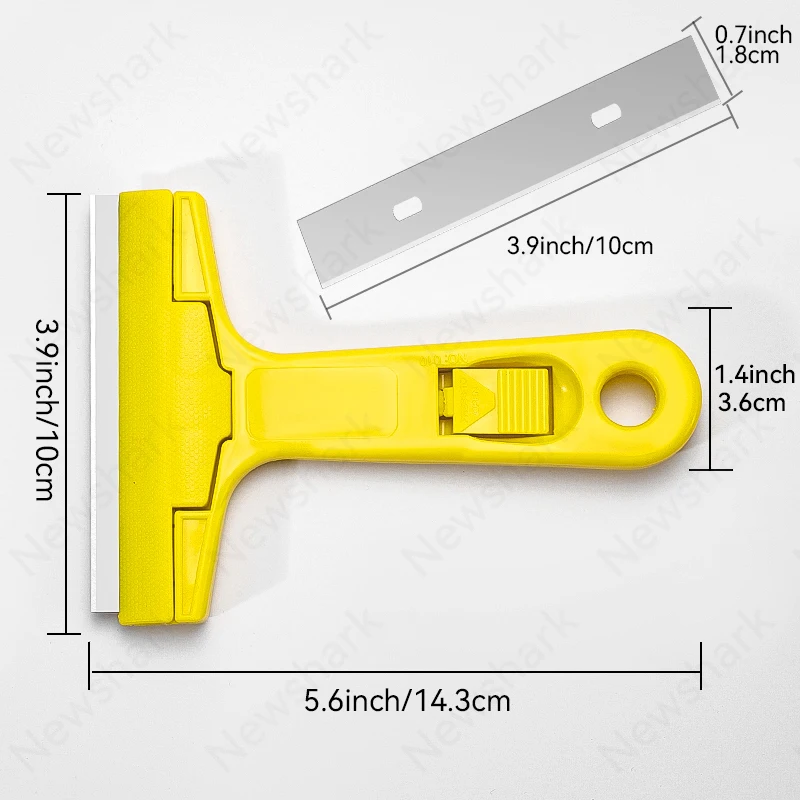 Portable Glass Floor Tiles Cleaning Shovel Hand Tool Clean Scraper With ...