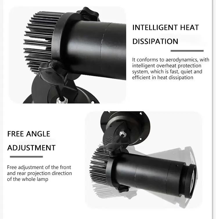 Custom Laser Logo Projector - 50000 Hours Advertising Light