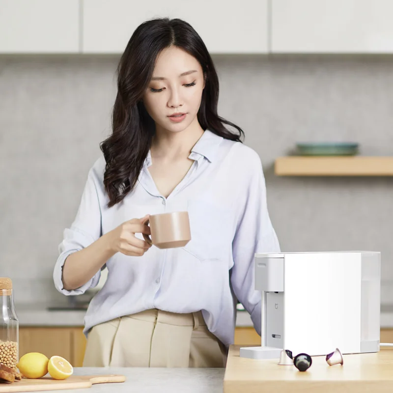 Original Xiaomi Mijia Coffee Machine Capsule Espresso Machine 20Bar One ...