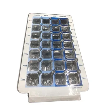 Monthly Cold Seal Medication Blister Pack System Cards For Pills -one ...