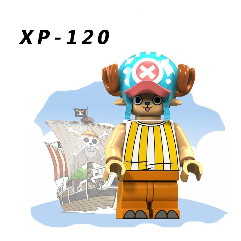 All Block Model Luffy Zoro Nami Chopper Shanks Franky Vinsmoke Mini ...