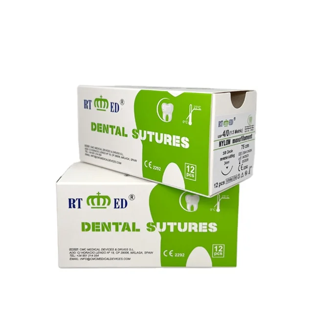 Disposable Nylon Monofilament Dental Silk Sutures Eos Disinfecting Type ...