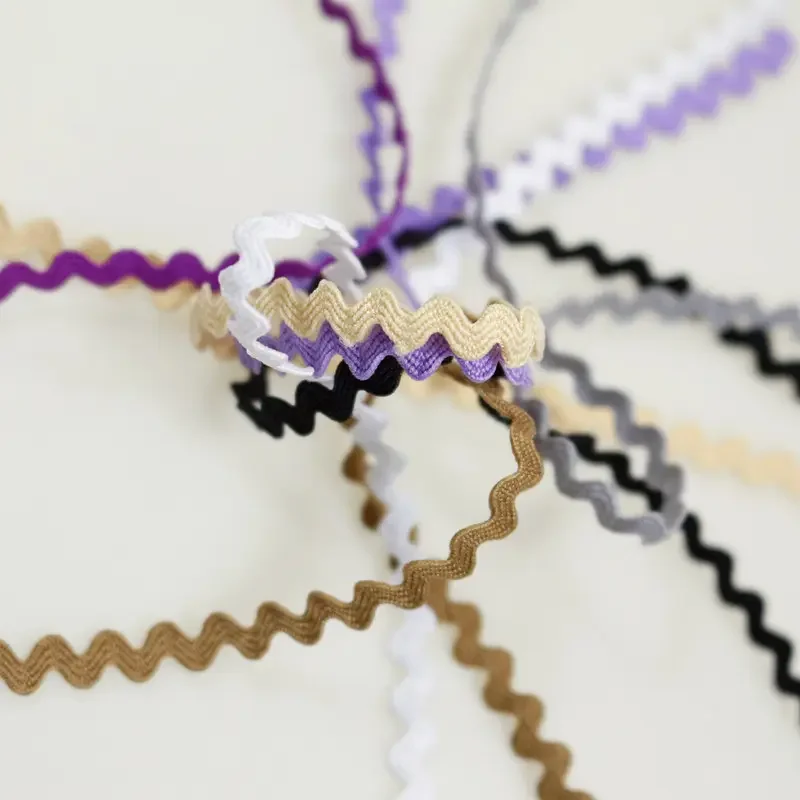 3mm Ric Rac Ribbon Zig Zag Trim For Garment Customized Rick Rack Trim ...