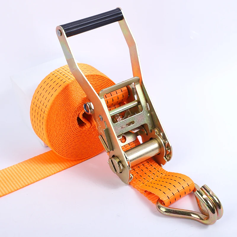 50mm 5000kg Ratchet Tensioner Lashing Strap 3T Polyester Cargo Belt for ...