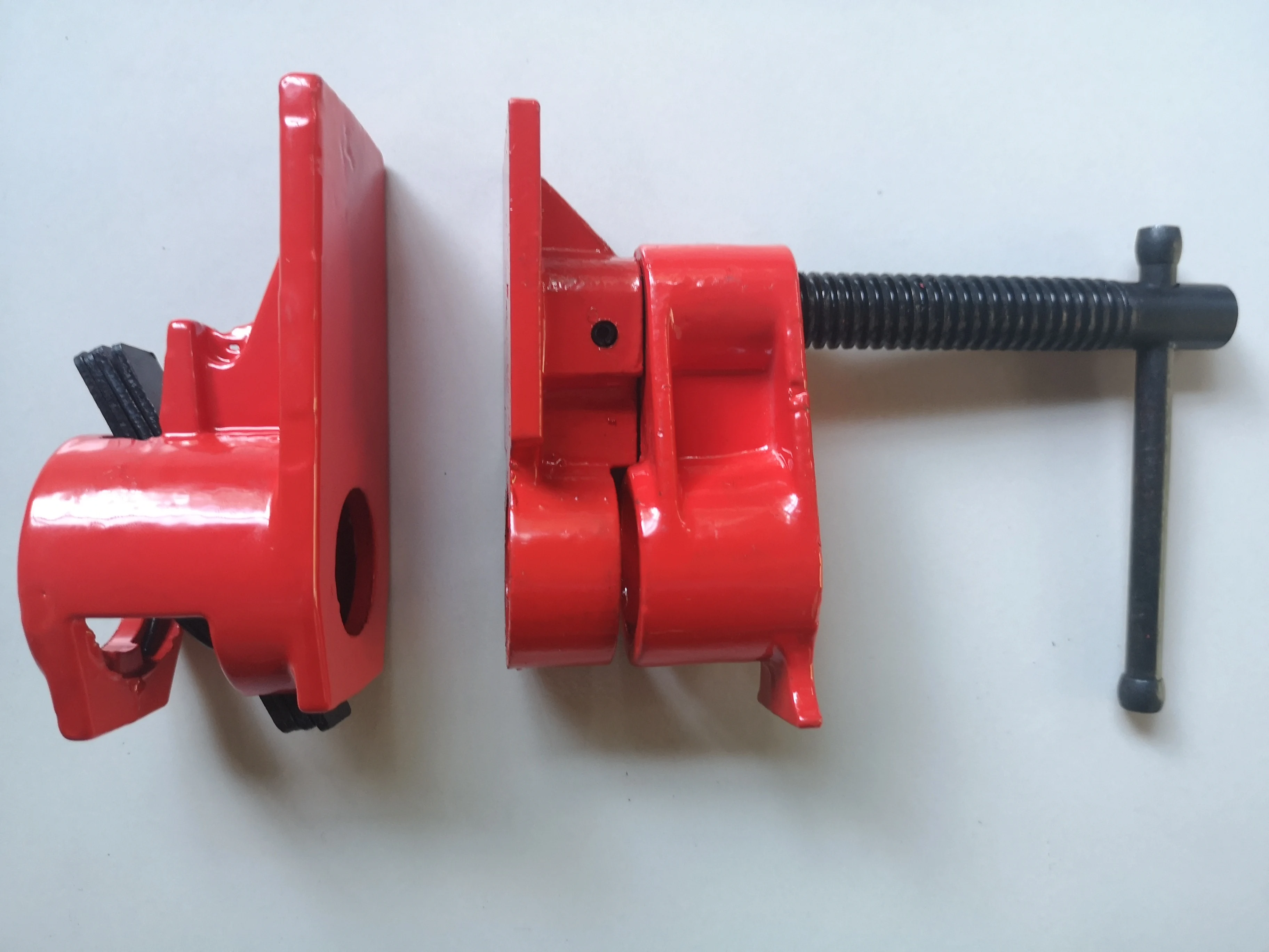 3/4 Inch Deep Throat Woodworking Pipe Clamp Heavy Duty For Woodworking ...