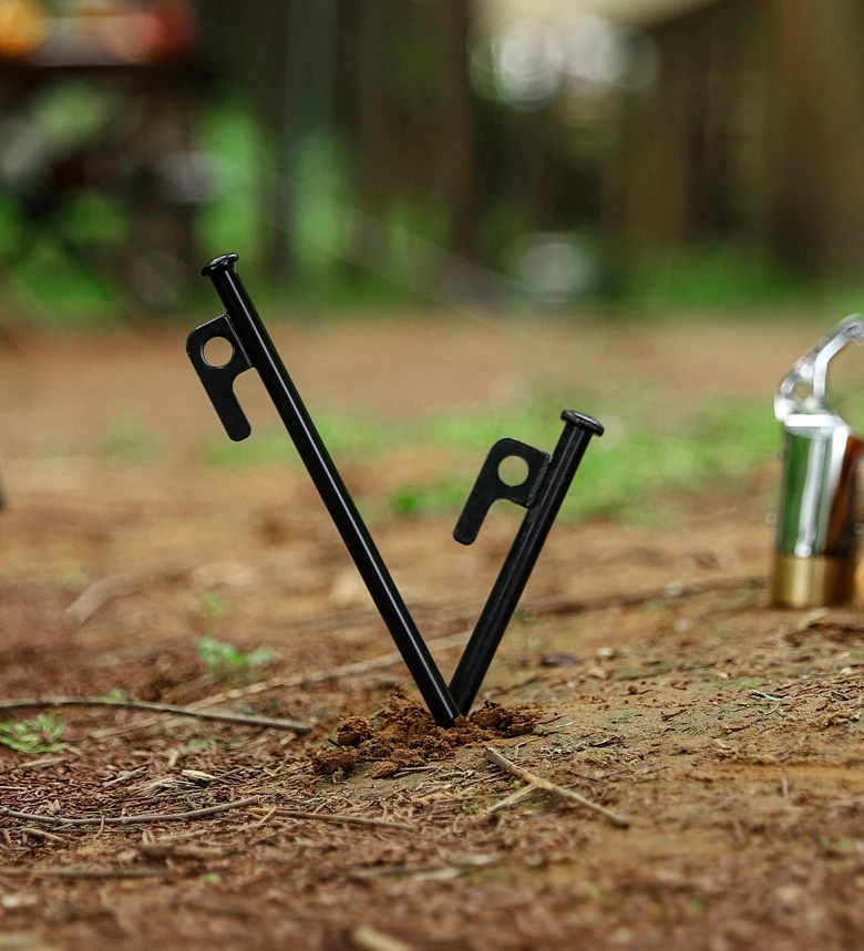 In Stock Hot Selling Diameter 9mm Iron Outdoor Non-deformable Camping ...