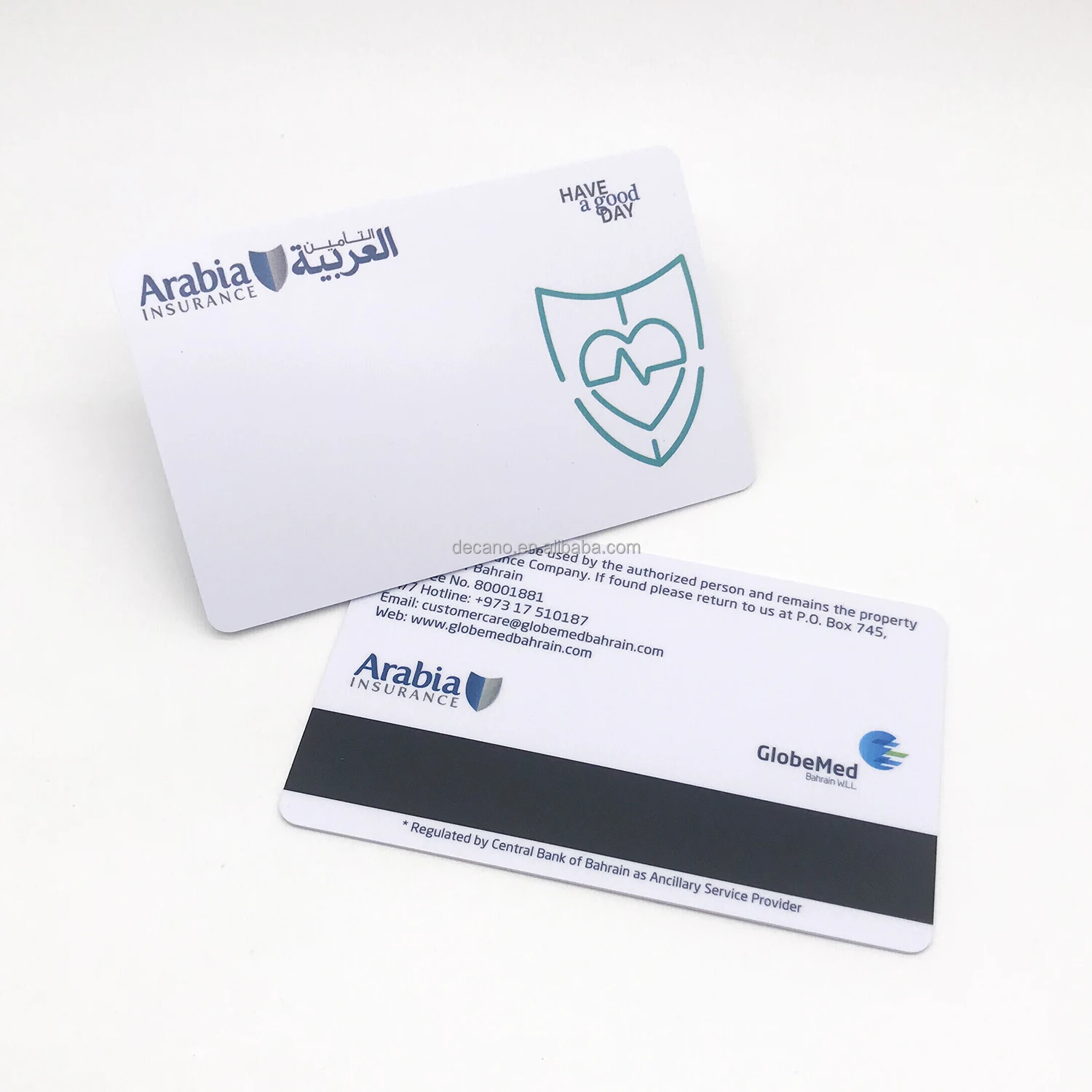High Quality Thermal Printable Plastic Insurance Card