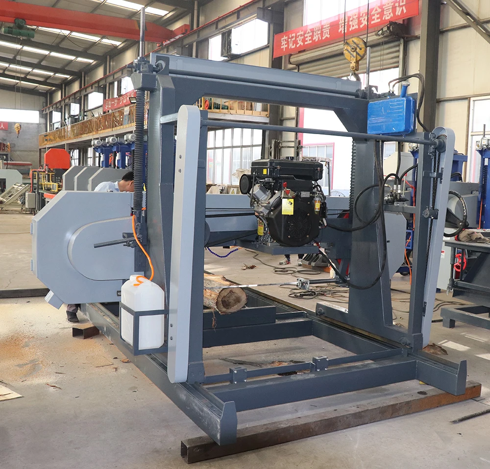 7.5kw Electric Motor Portable Sawmill - Efficient Wood Cutting