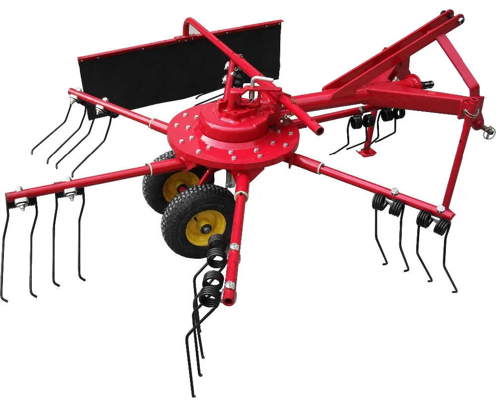 Pto Driven Hay Rake For Sale, Mini Hay Rake, Straw Hay Rake Hay Tedder ...