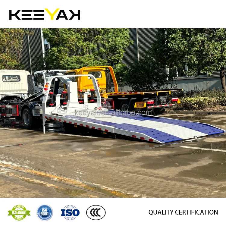 China Rollback Wrecker Beds Truck Customizable Long Bed Wrecker Tray ...