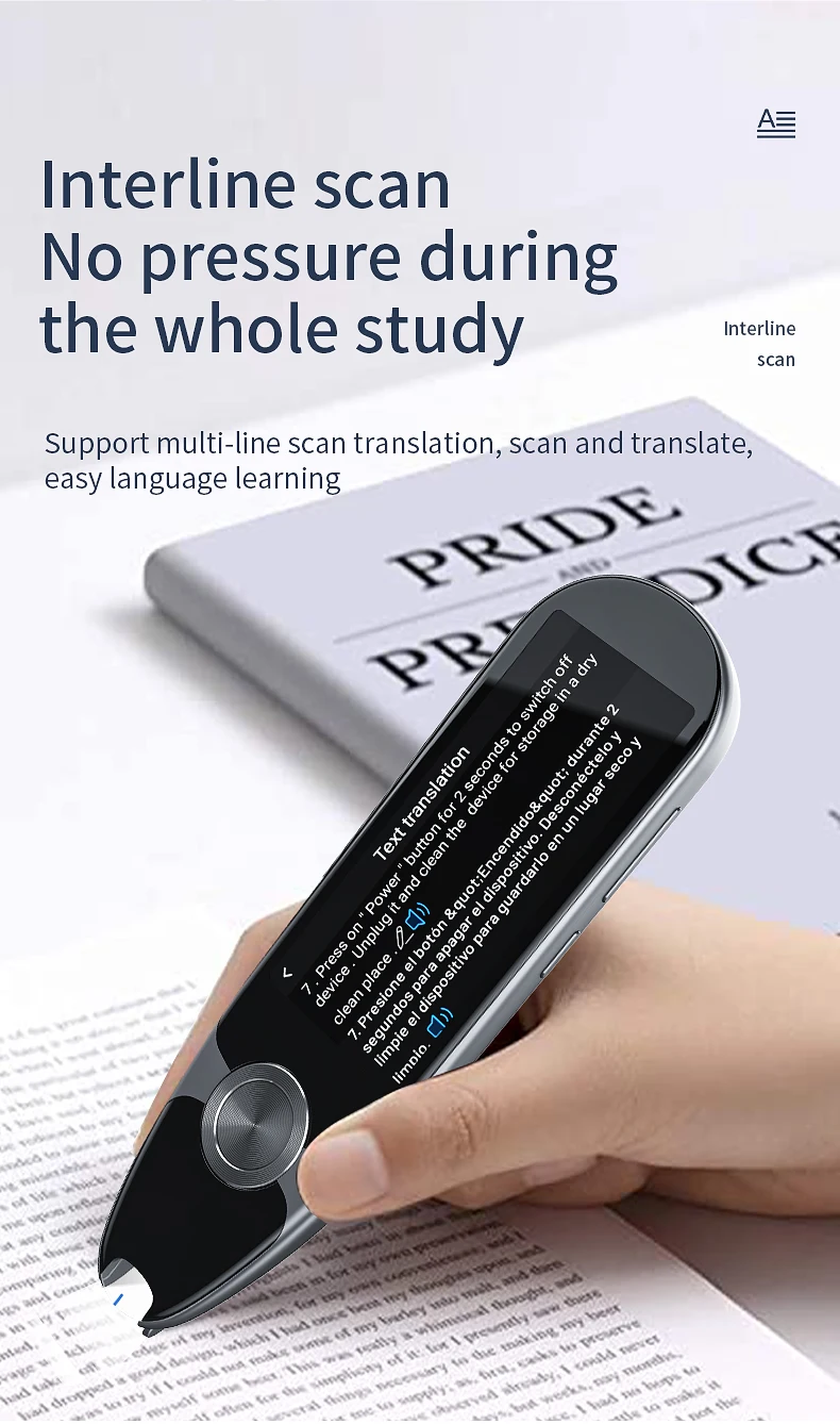 Smart AI Voice Translator Device X7 - Portable & Efficient