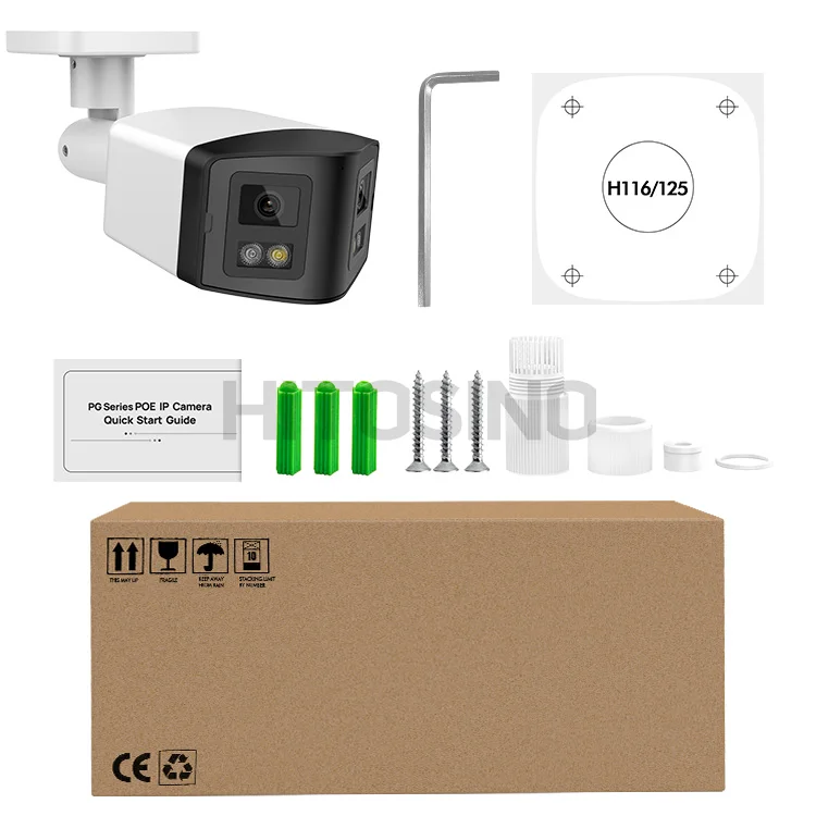 Compatible Hik 4mp Dual Illuminations Full Color Night Vision Metal ...