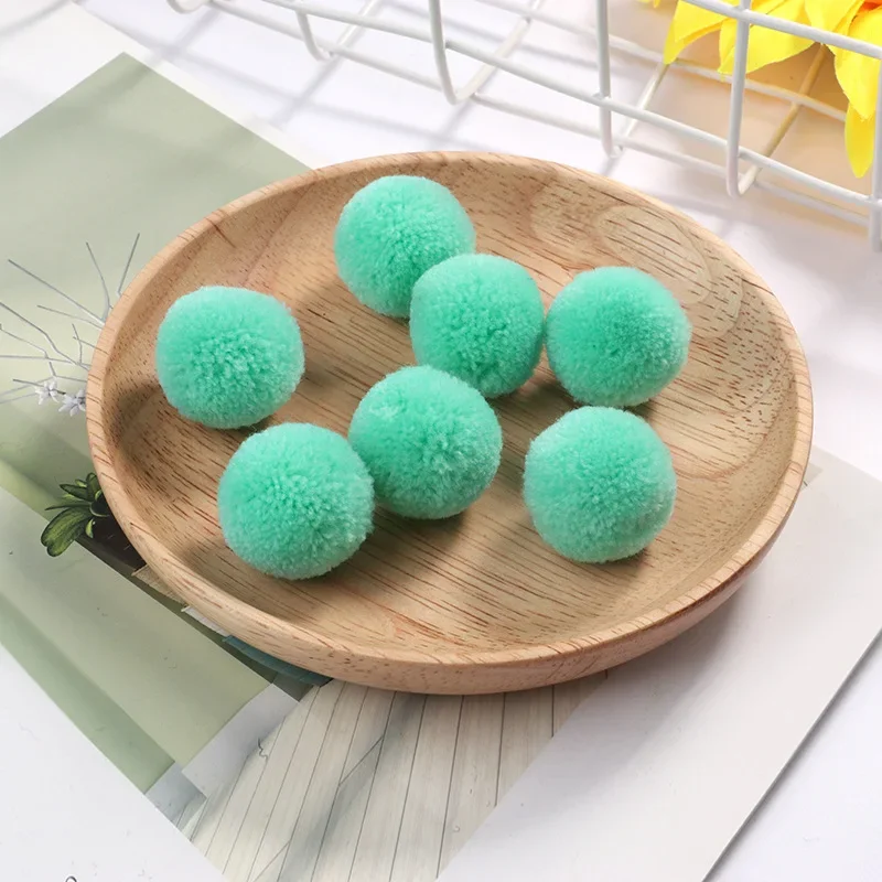 Fluffy Soft Pompom Plush Pom Poms Ball 25mm 2.5cm Pompoms Diy Handmade ...