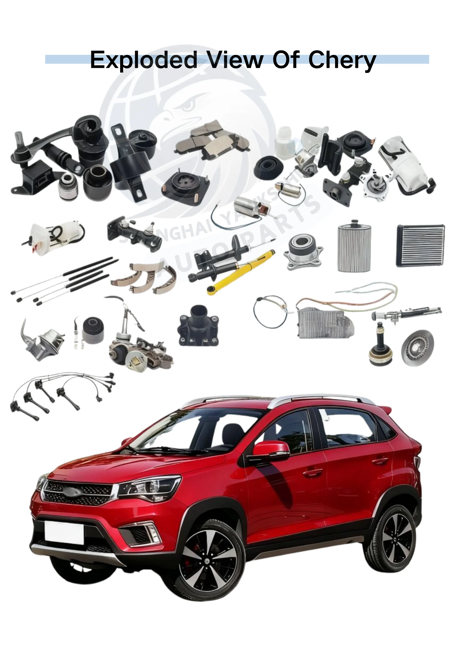 For Chery Tiggo 2 3X CORE-A/C FILTER air Filter Original Quality Auto ...