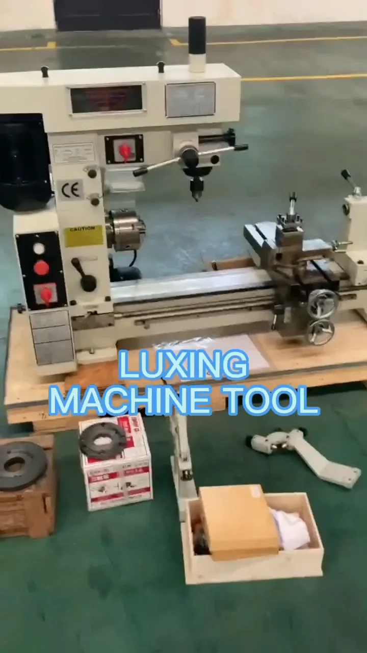Mini 3 In 1 Lathe Drilling And Milling Machine Metal Multifunctional ...