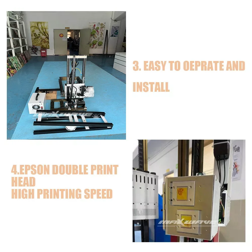 Vertical Wall Painting Machine Outdoor And Indoor Wall Printing Machine ...