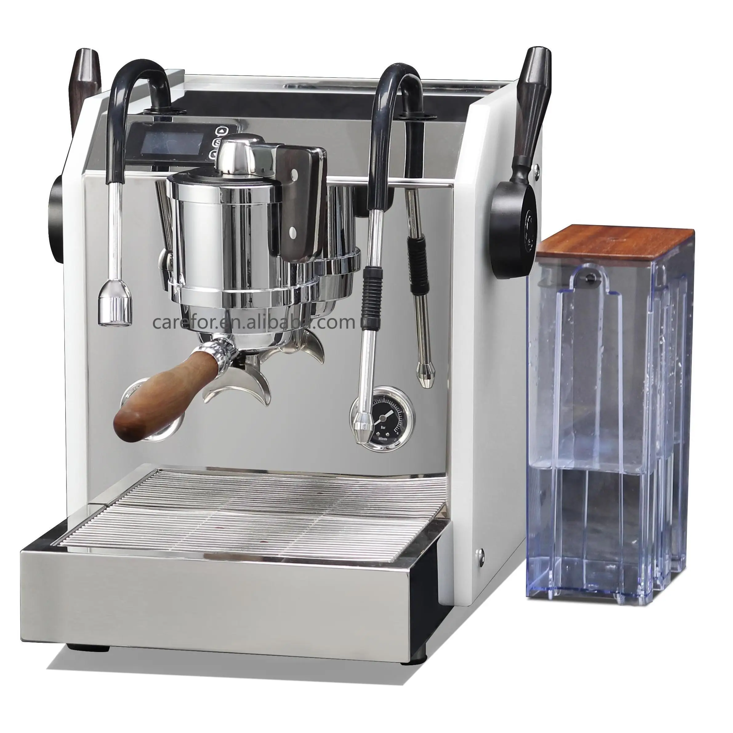 Single Group 9 Bar Double Boiler Italian Ulka Rotary Pump Espresso ...