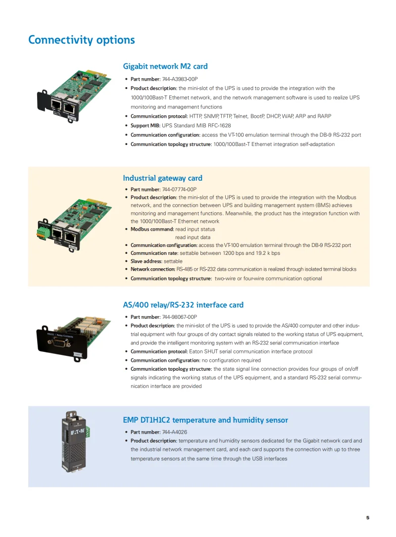 Eaton Ups Power Supply 93pr 15kva 380vac Single/dual Input Support For ...