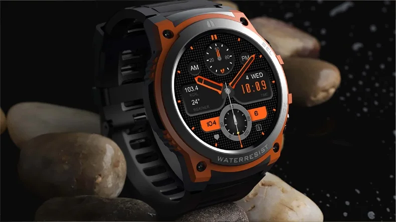 2023 AMOLED Smartwatch for Men - Sports & BT Call Watch