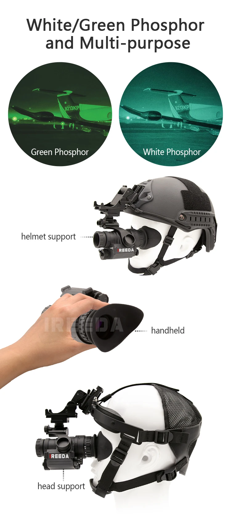 Best Budget Gen 3 Night Vision Monocular Fom1600 Autogated Infrared ...