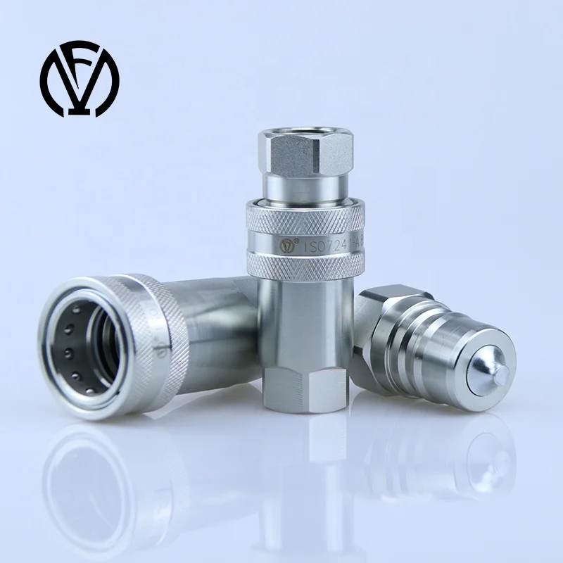 Iso7241-a G3/4 Hydraulic Multi Hose Quick Release Couplings Or Coupler ...