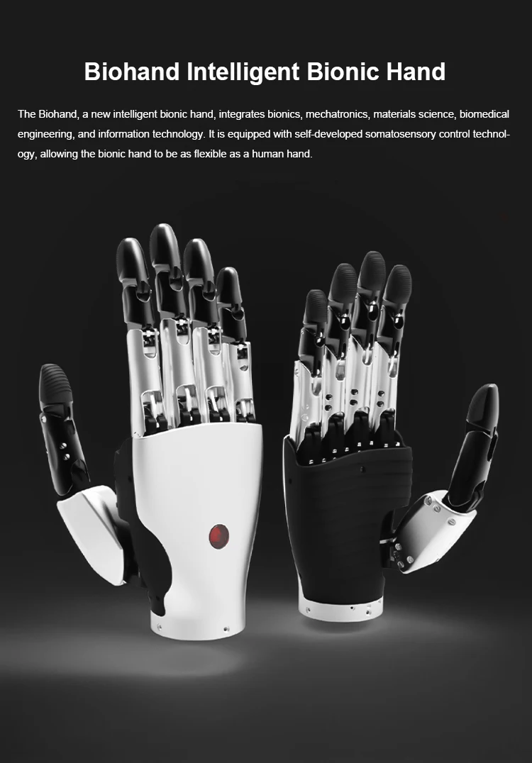 6DOF Biomimetic Dexterous Hand Bionic Robot Hand Joint with Python ...
