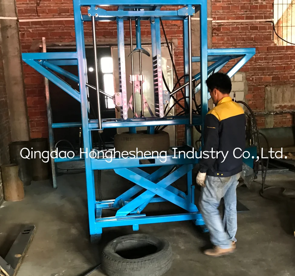 Truck Tire Doubling Tripling Machine For Used Tire Exporting To Save ... Truck Tire Doubling Tripling Machine For Used Tire Exporting To Save ...