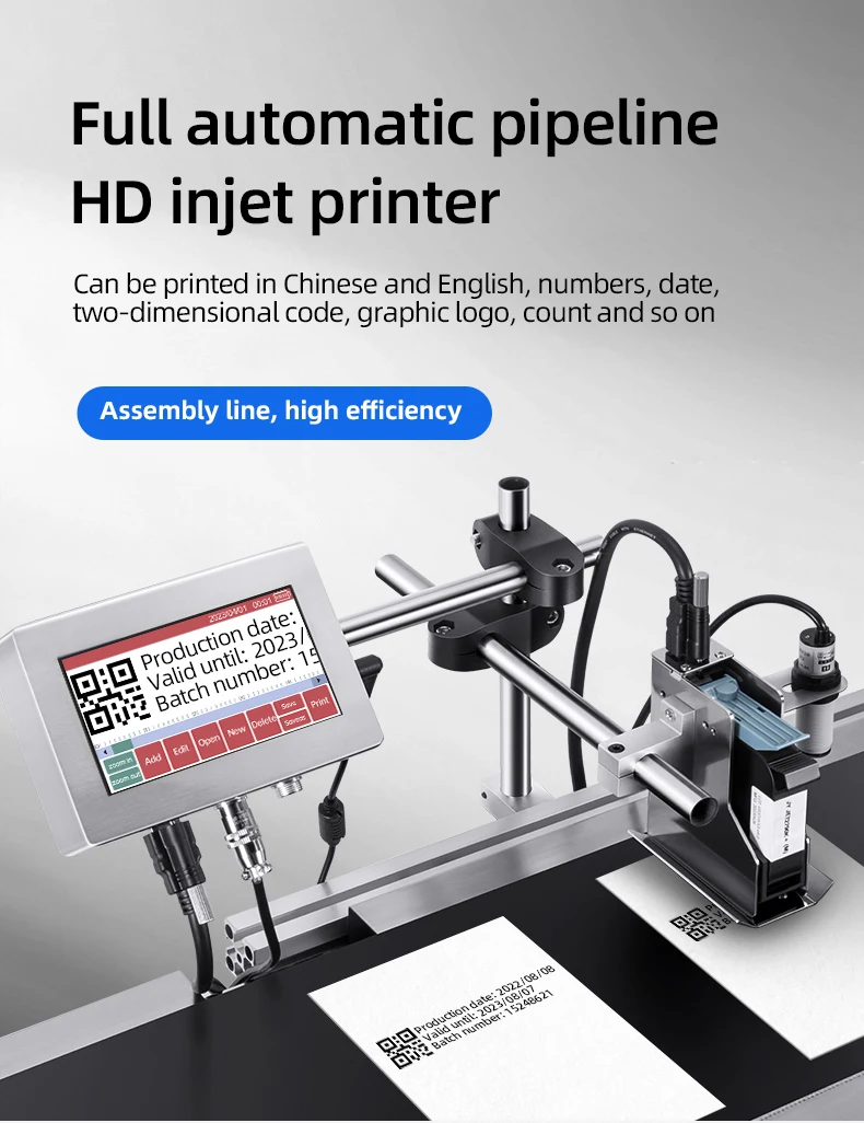 Thermal Expiry Date Tij Printing Machine Batch Coding Tij Printer ...